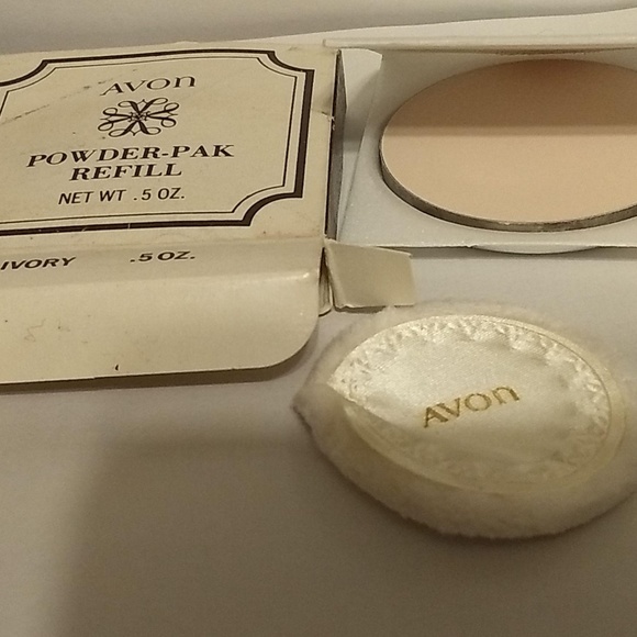 Avon | Makeup | Vintage Avon Powder Pak Refill Ivory 5 Oz New | Poshmark